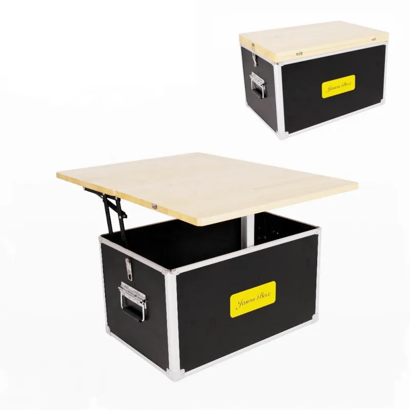 Folding Car Trunk Storage Box Aluminium Alloy Car Organizer Outdoor ...