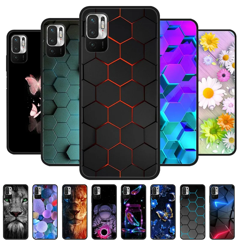 For Redmi Note 10 JE Case Soft TPU Phone Cover For Xiaomi Redmi Note10 ...