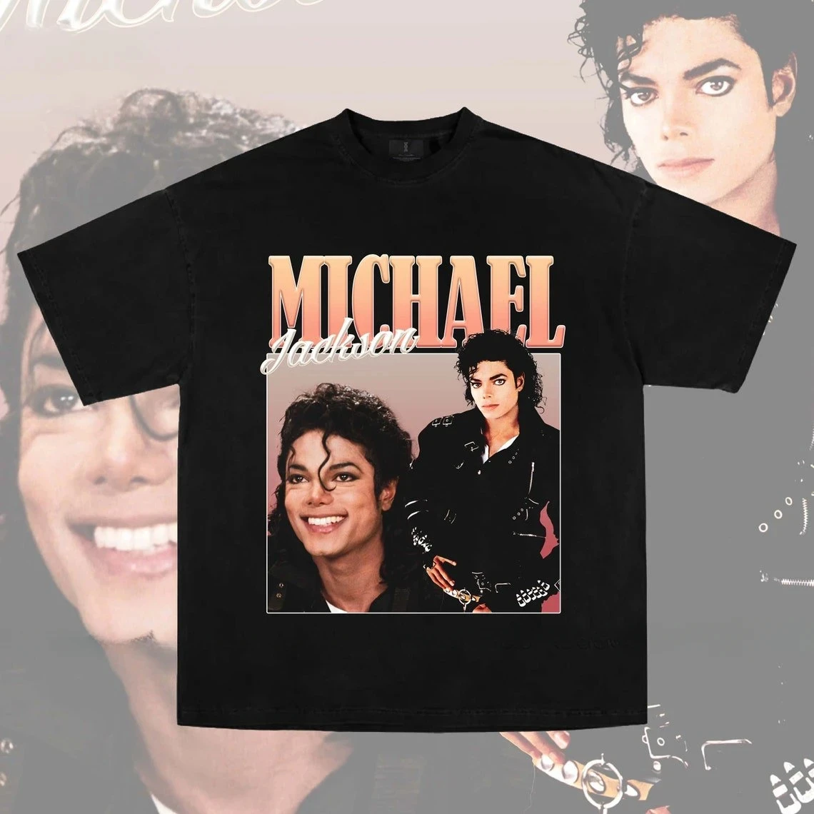 Michael-Jackson-T-Shirt-Unisex-Digital-Print-T-Cotton-T-Shirt-Funny-Art ...