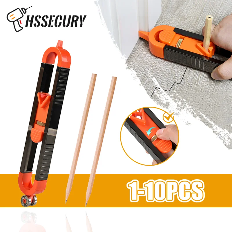 Profile Scribing Ruler Adjustable Precise Contour Gauge With Lock ...
