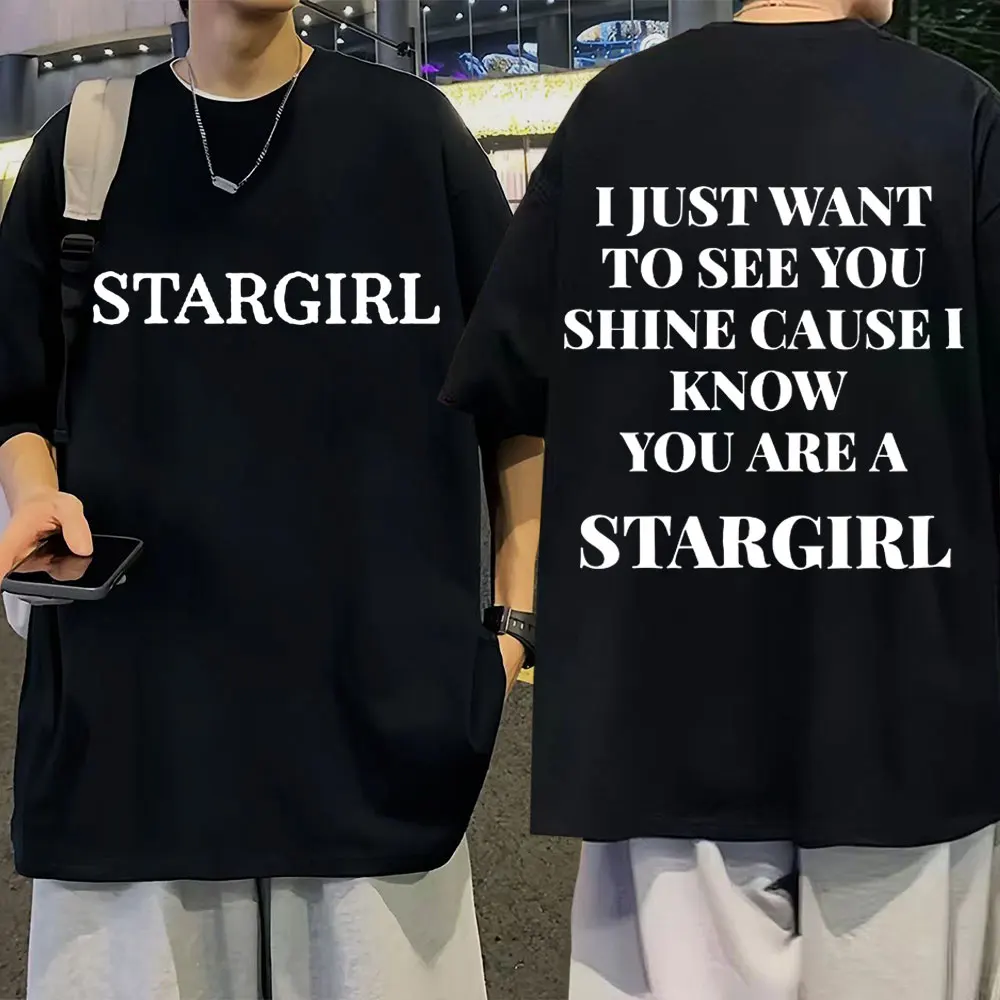 The Weeknd Merch Stargirl Interlude Letters Print Tshirt Men Women Hip ...