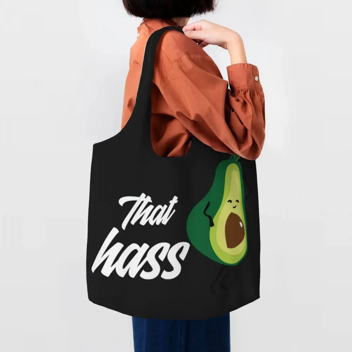 Recycling-That-Hass-Avocado-Shopping-Bag-Women-Shoulder-Canvas-Tote ...