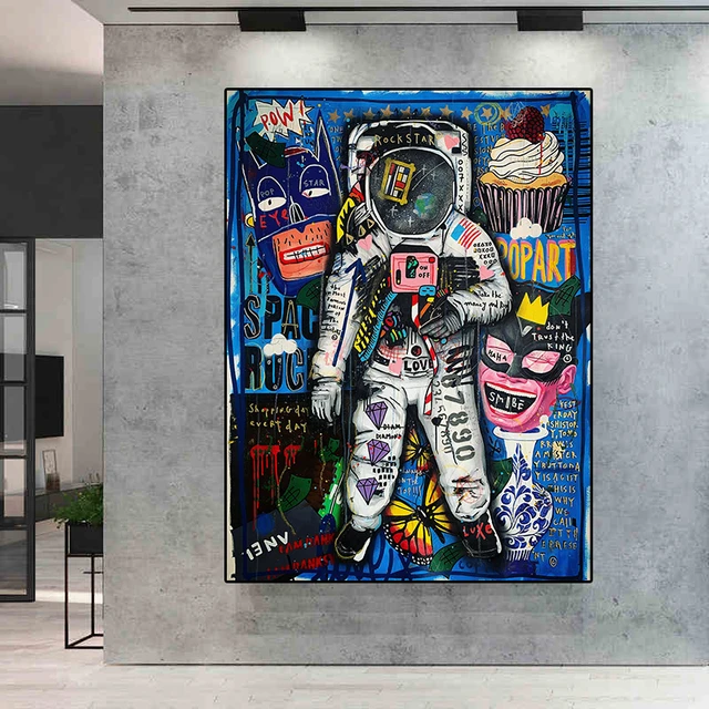Astronaut Street Art