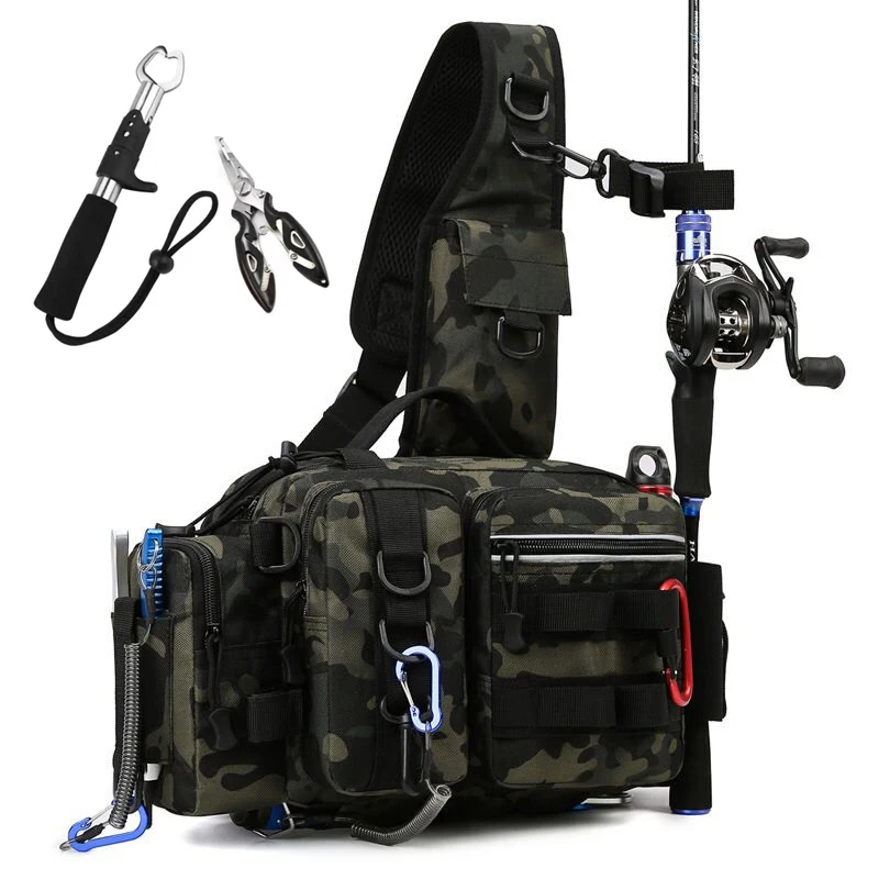 High-quality Waterproof Fishing Bag Large Capacity Lure Fishing Tackle ...