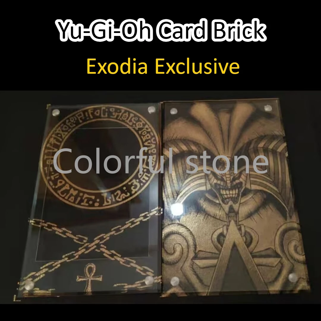Yu Gi Oh Anime Character Card Brick Exodia Exclusive Egyptian Goddess ...