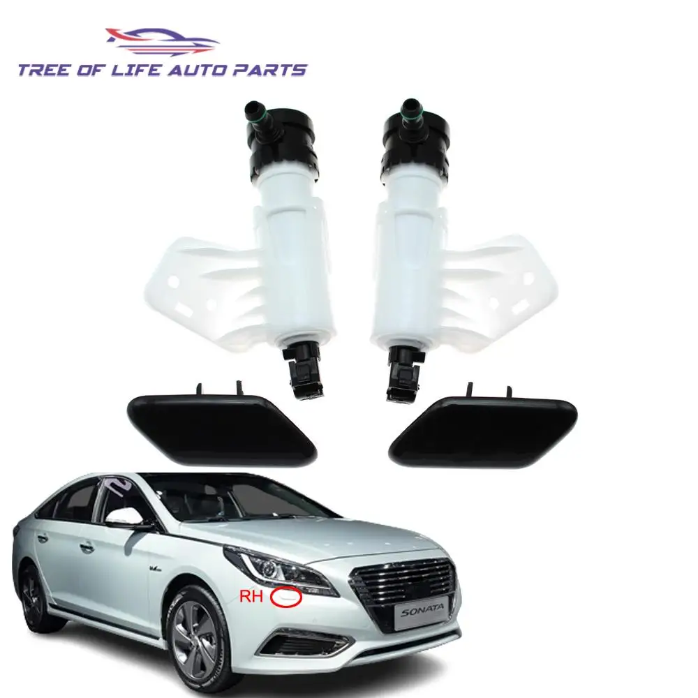 Front-Headlight-Washer-Nozzle-Headlamp-Cleaning-Spray-Pump-Cover-Cap ...