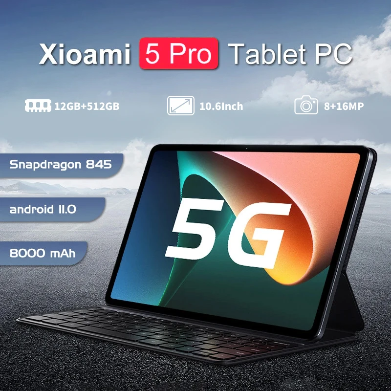Tablet-Mi-Pad-5-Pro-Vers-o-Original-Global-Android-11-0-Snapdragon-845 ...