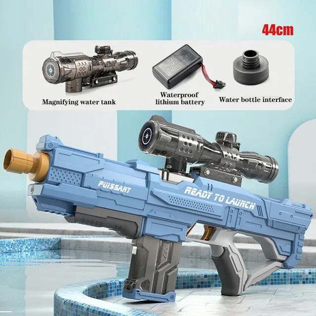 Full Automatic Electric Water Gun High Tech Water Soaker Guns Large ...