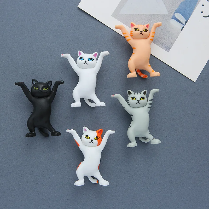 5-Models-Dancing-Cat-Figure-Decoration-Animation-Cat-Model-Fashion-Toy ...