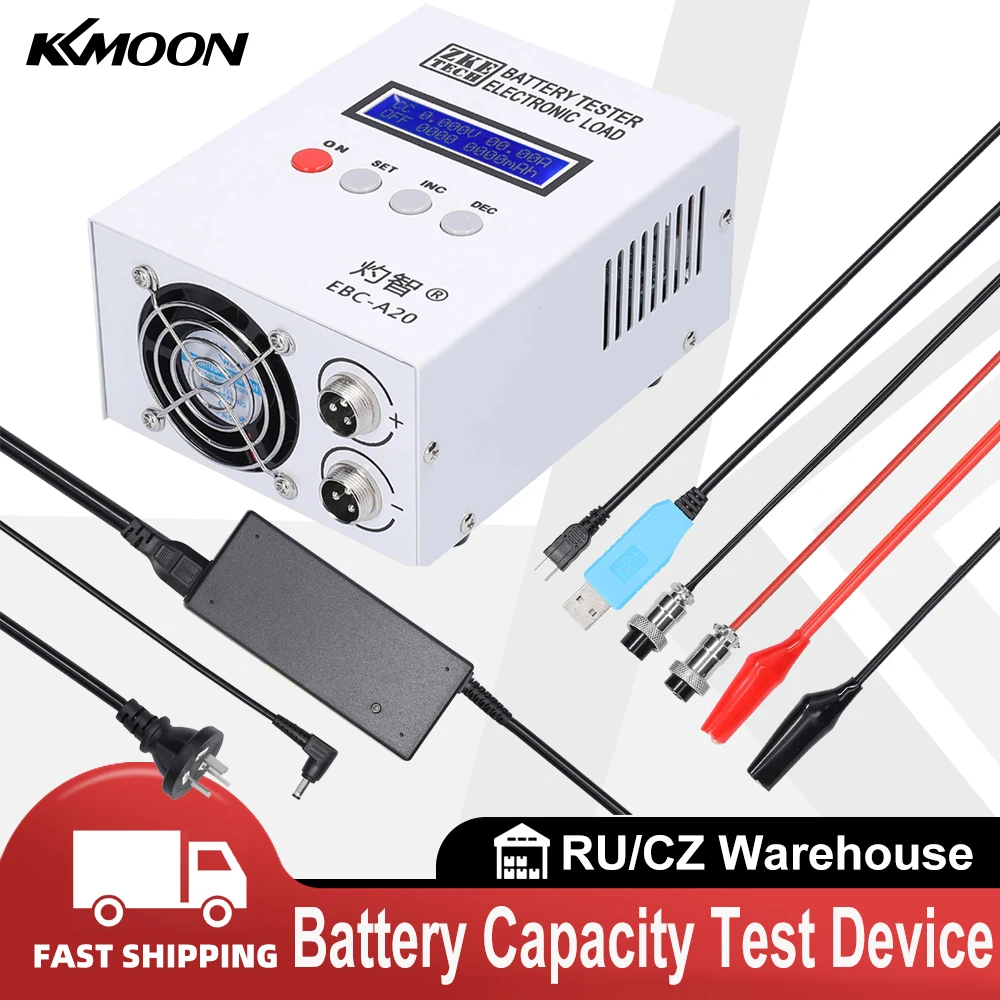 EBC-A20-Battery-Capacity-Test-Device-30V-20A-85W-Lithium-Batteries ...