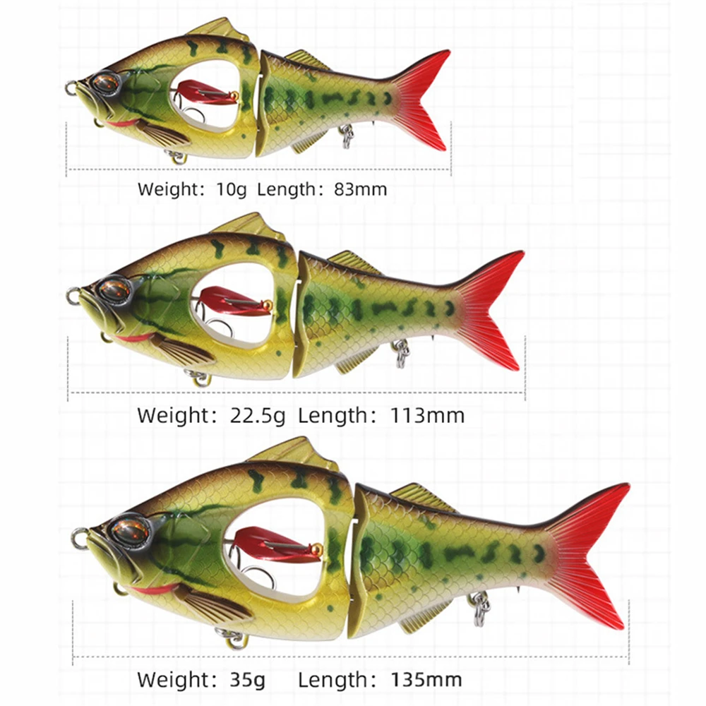 PropDuster-Glider-Fishing-Lures-Slow-Sinking-Vibration-130mm-32g-Soft ...