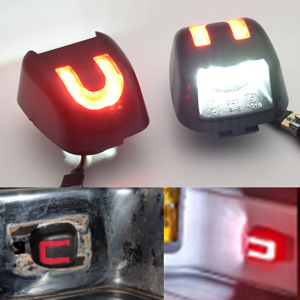 LED-Rear-Light-Waterproof-Taillamp-License-Plate-Lights-Parts-For ...