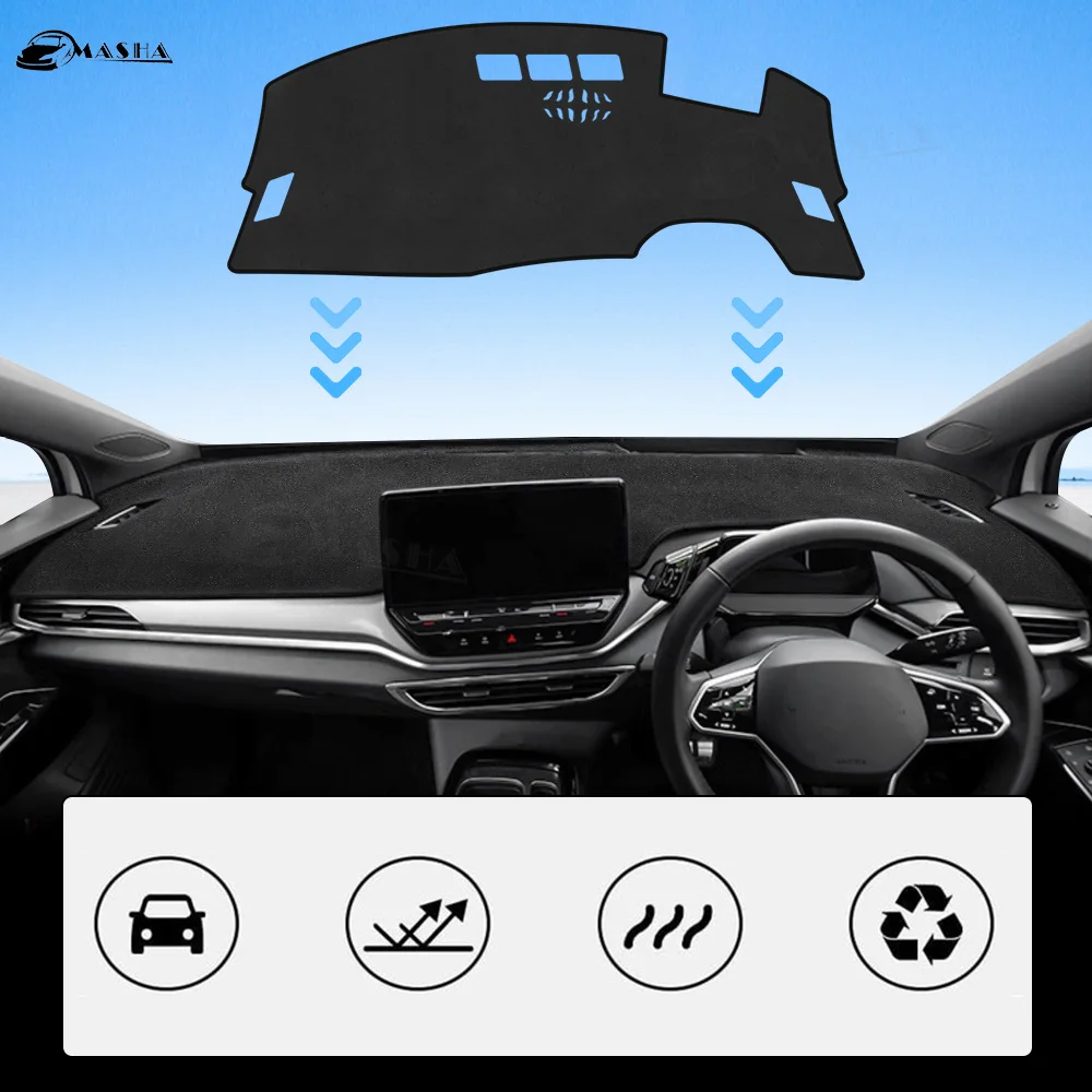 Compatible-with-Dash-Cover-Volkswagen-ID-4-VW-ID4-2021-2023-2024 ...