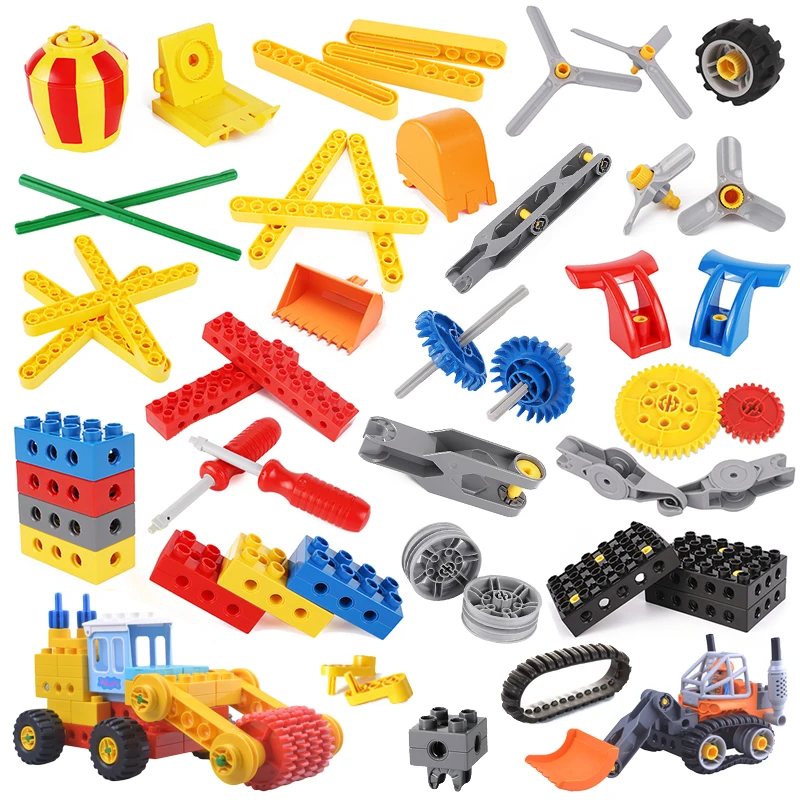 Mechanical Big Building Blocks Assemble Multifunction Spin Accessories ...