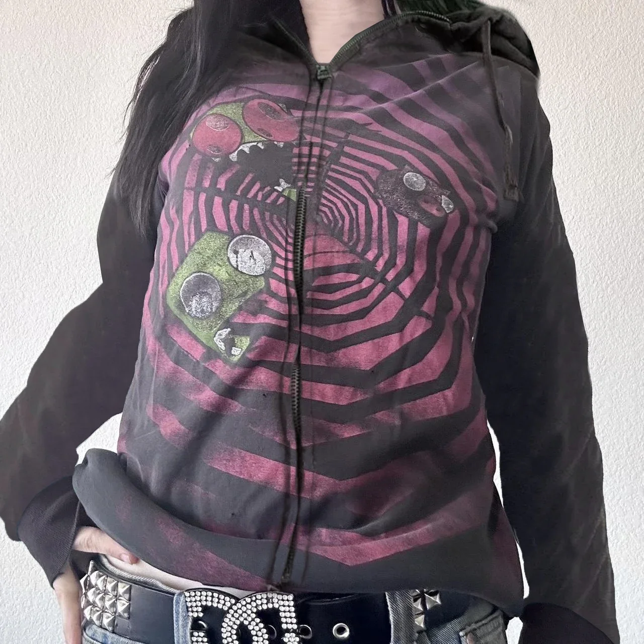 Y2k-sudaderas-con-capucha-Grunge-de-hadas-con-cremallera-para-mujer ...