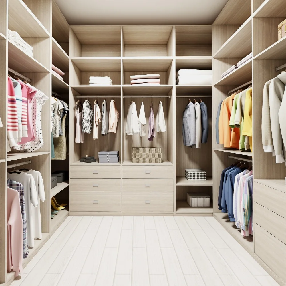 Modern Walk In Closet Design