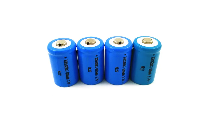 4pcs-3-7v-ICR-16280-rechargeable-lithium-ion-battery-cell-600MAH-for ...