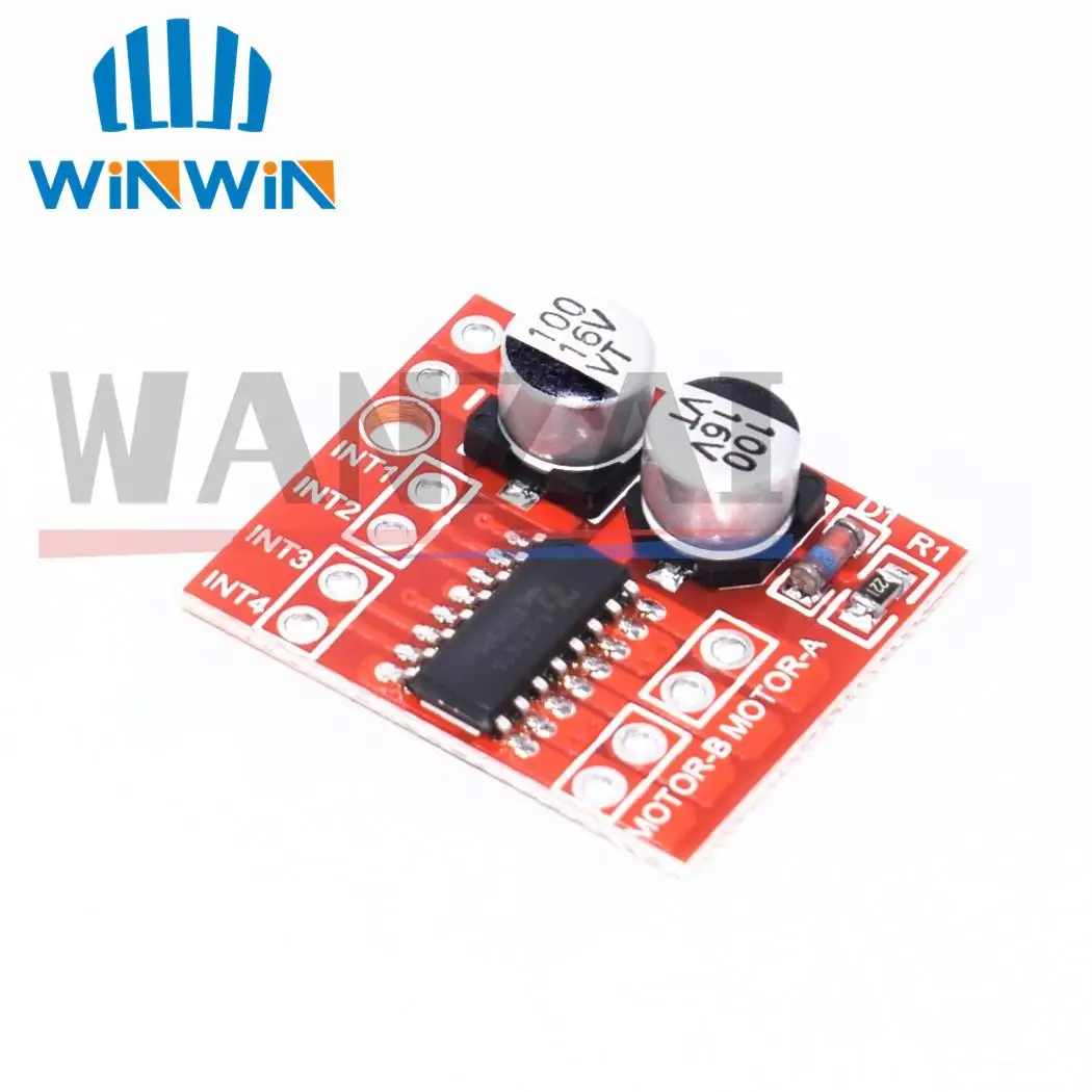 MX1508 DC Motor Driver Module DC 2V-10V 1.5A 2-Way PWM Speed Dual H-Bridge Stepper Motor Driver ...