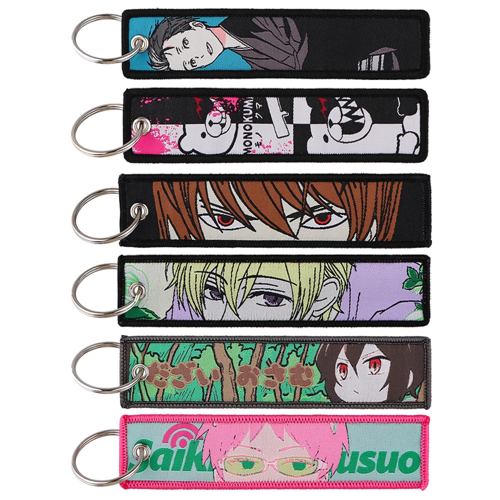 YURI!!! on ICE Anime Death Note Embroidered Keys Tag Keychains Jet Tag ...