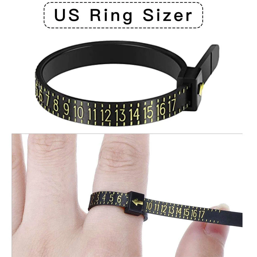 Ring-Ruler-Measurer-Finger-Coil-Ring-Sizing-Tool-UK-Size-US-Size ...