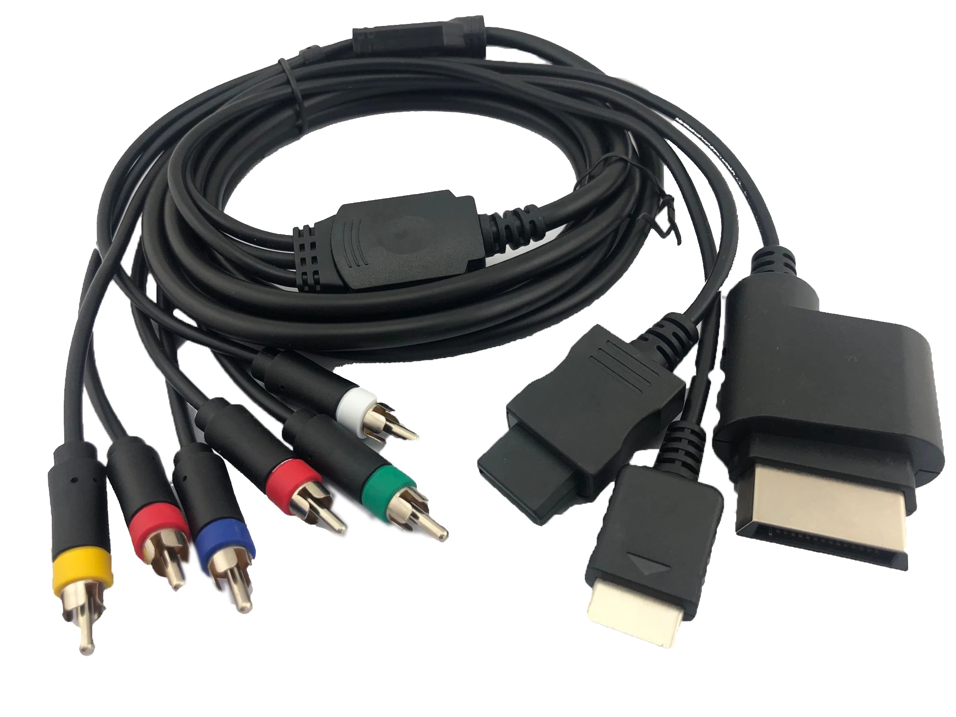 High-Quality-Multi-Component-AV-Cable-For-PS2-PS3-Xbox-360-Wii-Wiiu ...