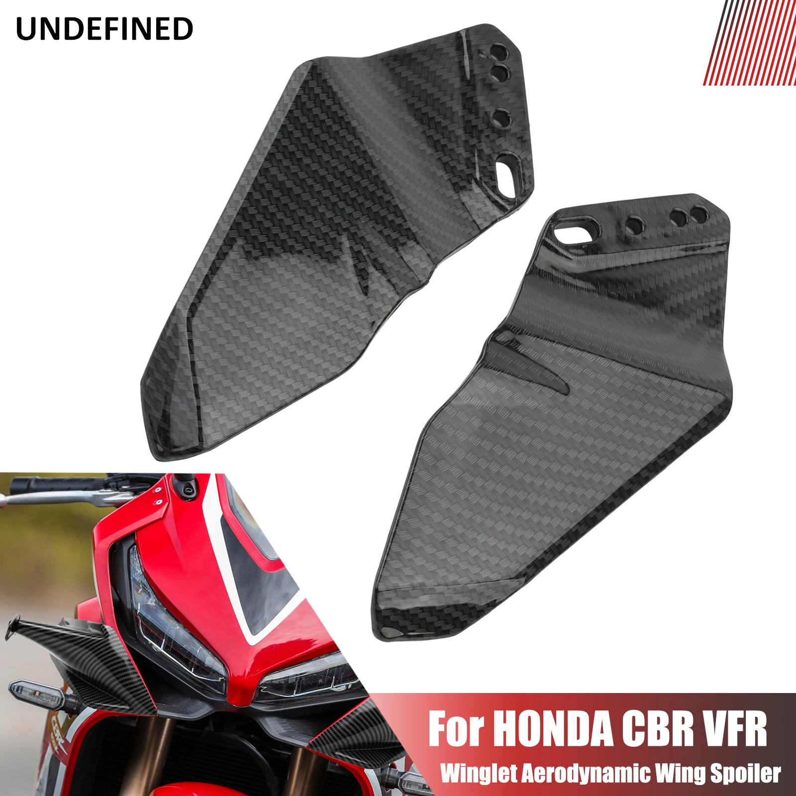 Motorcycle-Winglet-Aerodynamic-Wing-Kit-Spoiler-for-HONDA-CBR650R ...