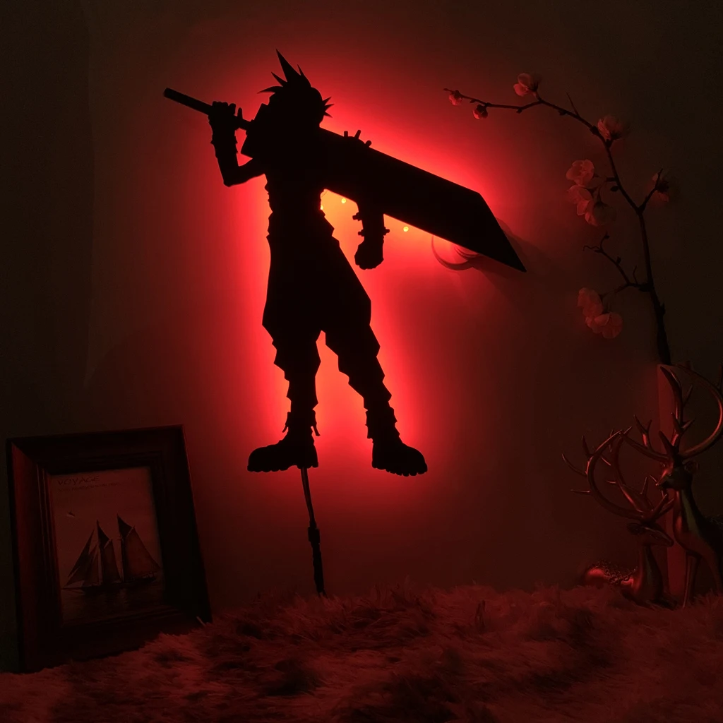 Cloud Strife Silhouette