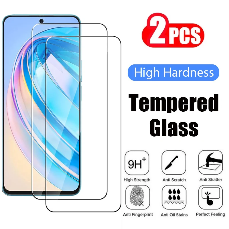 2Pcs-Tempered-Glass-for-Huawei-Honor-X8A-X7A-X7B-X8B-Protective ...