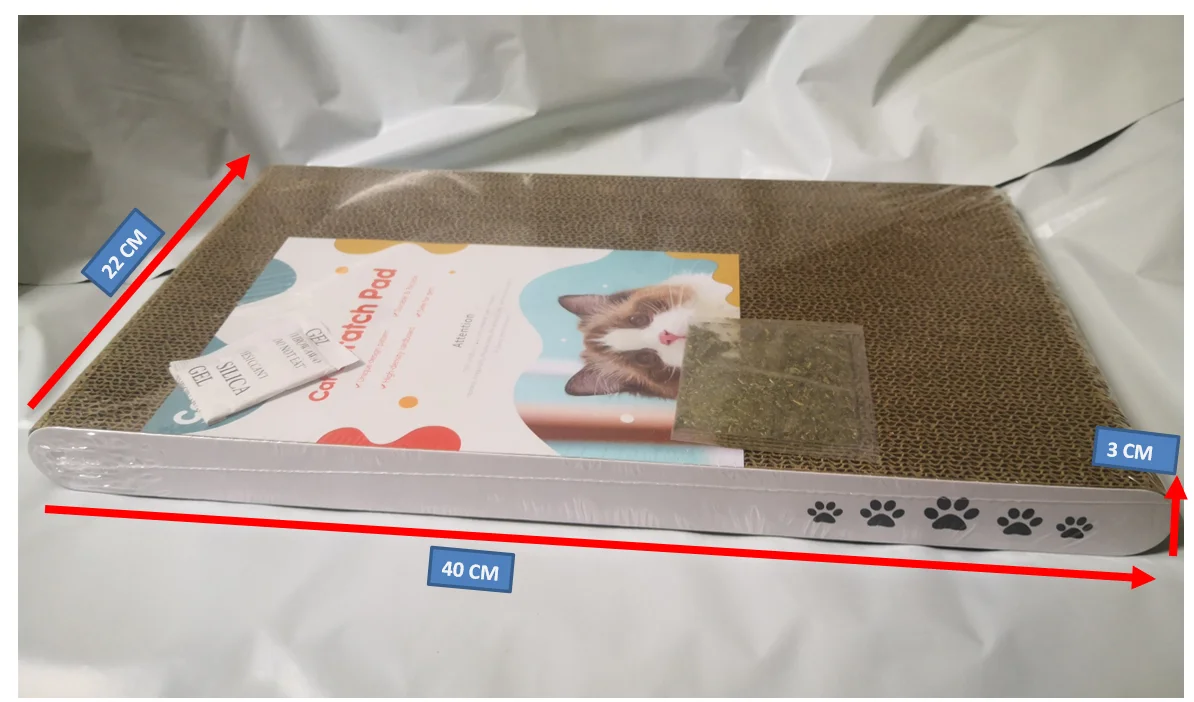 2022 New Arch Shape Corrugated Paper Kitten Scratch Board Toy Mats Pot ...