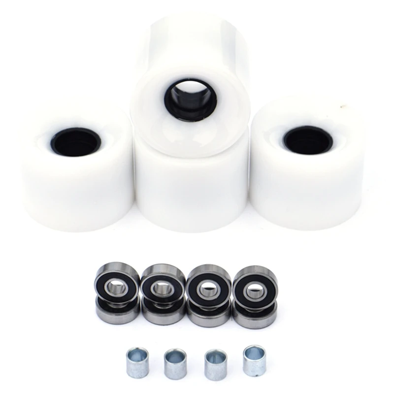 4Pcs-Set-Cruiser-Skateboard-Wheels-Blank-Pro-60X45mm-Longboard-Wheel ...