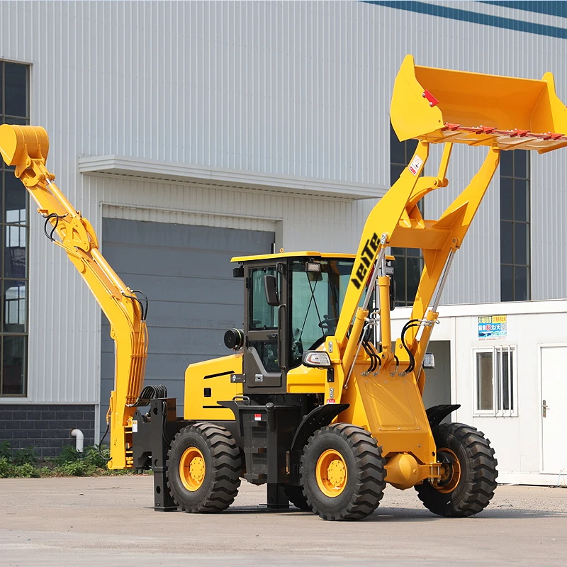Backhoe-Excavator-Loader-4-Wheel-Drive-New-Backhoe-and-Loader ...
