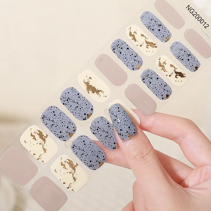 20Tips-Sheet-Semi-Cured-Gel-Nail-Patch-Pink-Tulip-Flower-Adhesive ...