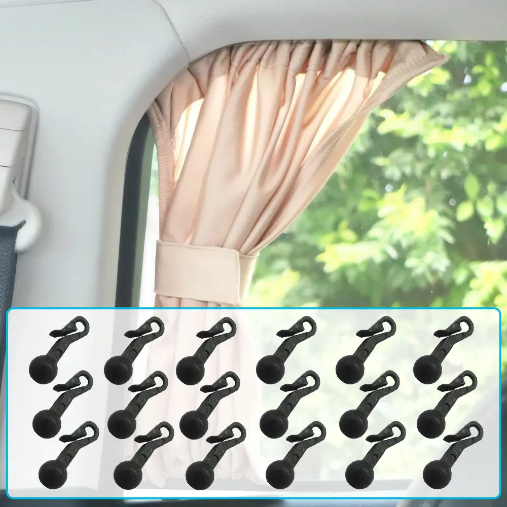 100pcs Car Window Universal Sunshade Curtains Window Blind Curtain ...