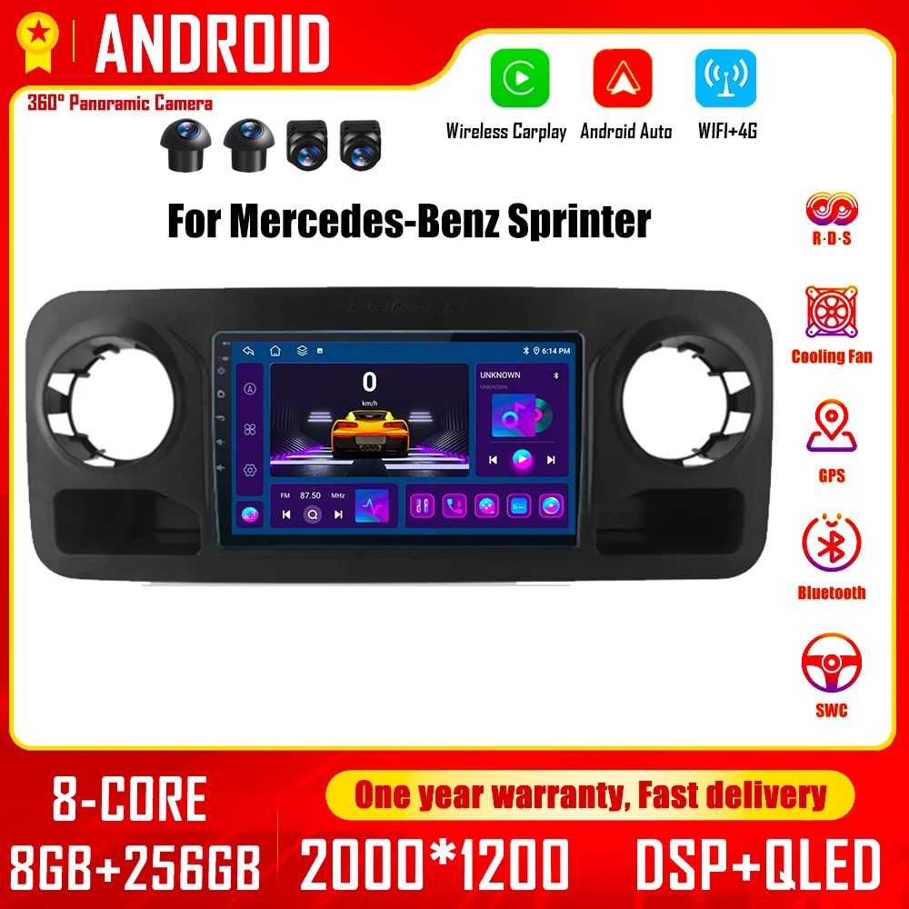 Android-14-Car-Multimedia-Player-for-Mercedes-Benz-Sprinter-2018-2022 ...
