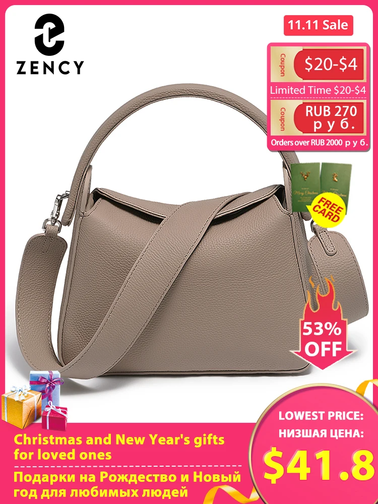 Zency-2023-New-Women-s-Simple-Luxury-Brand-Solid-Color-Pillow-Bag-Designer-Leather-Handbag ...