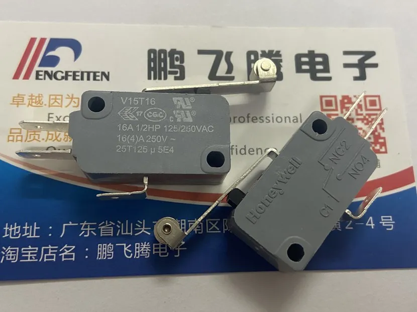 1PCS American original Honeywell V15T16 with roller pendulum micro ...