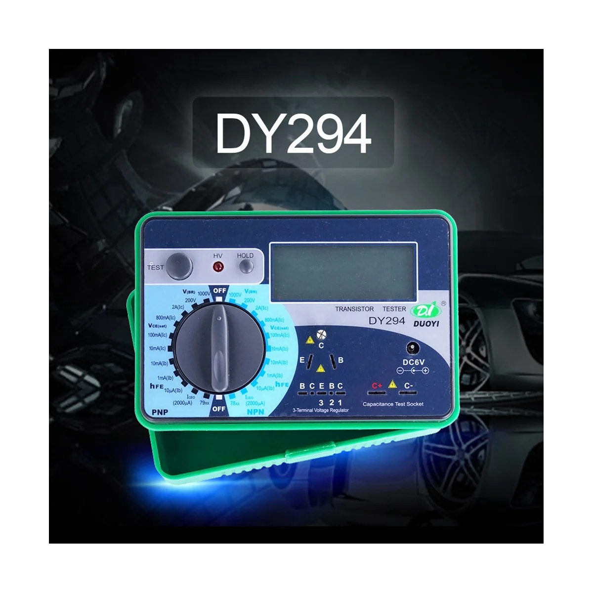 DUOYI-DY294-Transistor-Digital-DC-Par-metro-Tester-Tubo-Efeito-Campo ...
