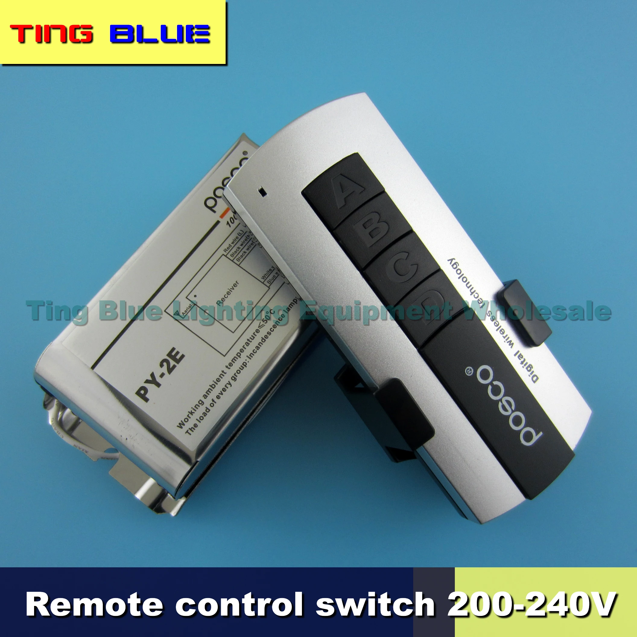 POSCO-two-or-three-way-remote-control-switch-hotel-room-bedroom-lamp ...