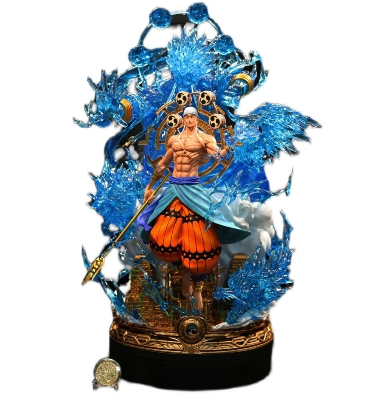 LX Studio GK ONE PIECE Thor Enel Action Figure Anime Model Doll Statue ...