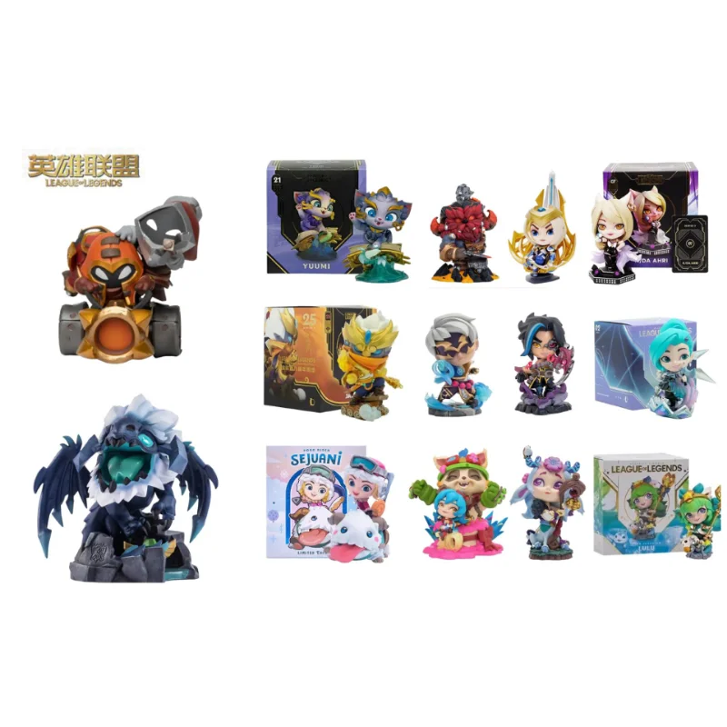 In Stock 100% Orginal All League of Legends Character Figures ...