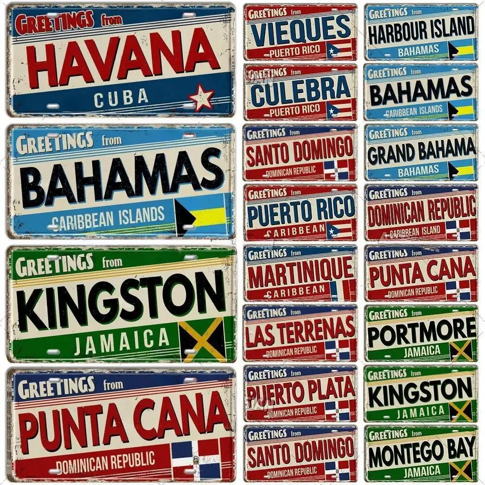 Cuba Jamaica Dominican Caribbean Bahamas Puerto Rico Landmark License ...