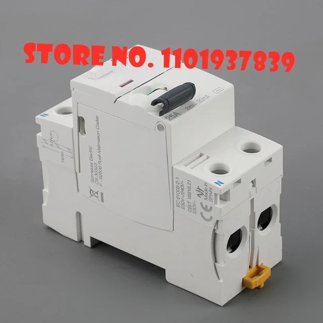 Clipsal MAX9 Residual Current Circuit Breaker (RCCB) 2P,, 43% OFF