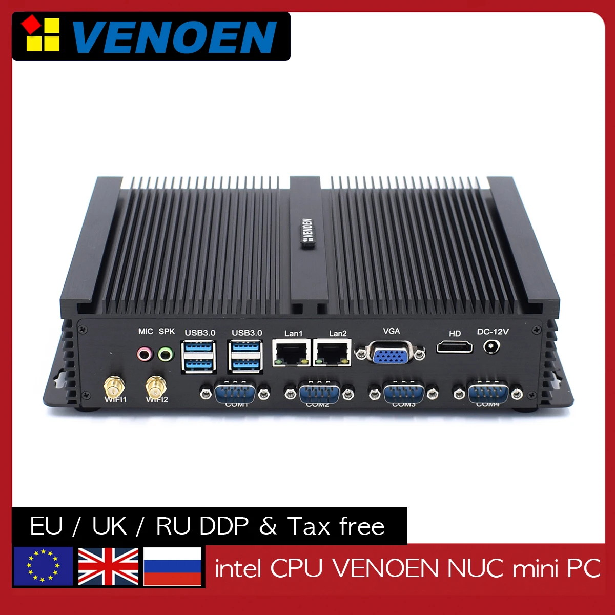 Itx Industrial Mini Pc Intel Core I5 3317u I3 3217u Fanless Desktop Celeron 1037u Hdmi Vga Dual ...