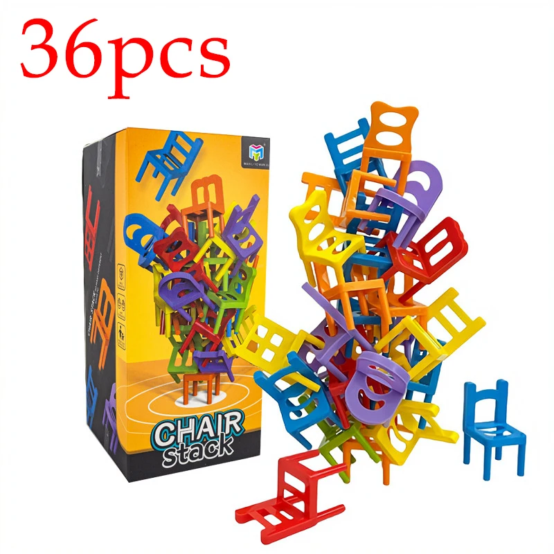 Juego de mesa con bloques de construcción apilables y divertidos de ...