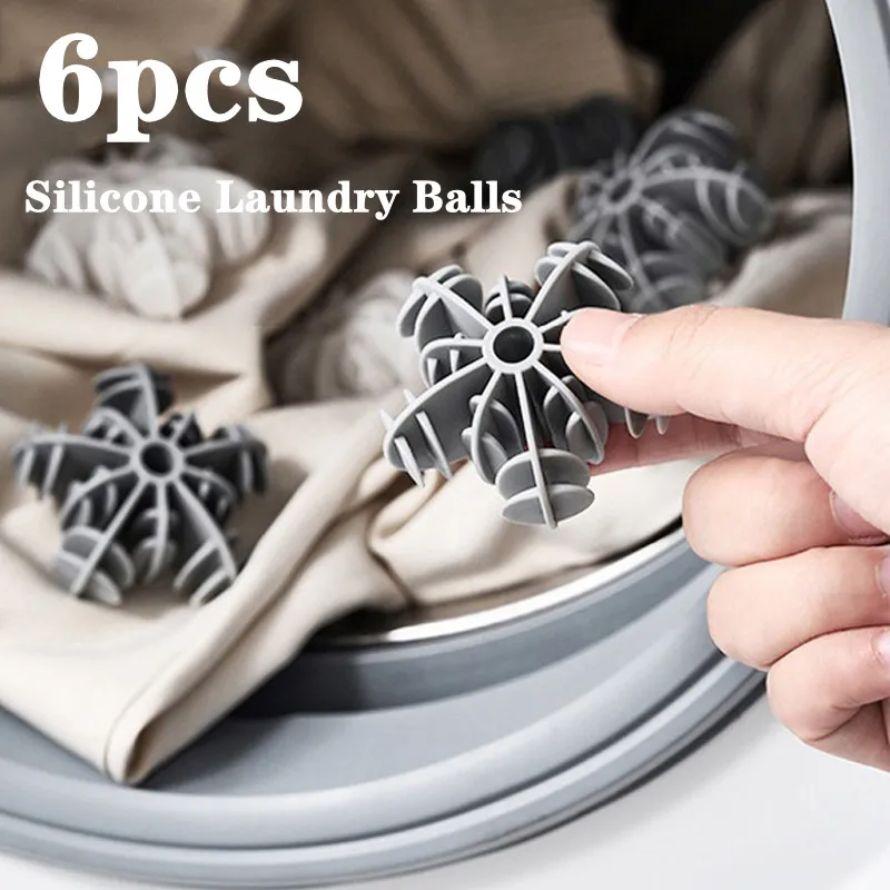 Silicone-Magic-Laundry-Balls-Clothes-Stain-Removal-Anti-tangle-Laundry ...