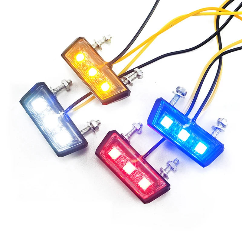 Motorcycle-License-Plate-light-LED-Rear-Tail-Light-12V-Waterproof ...