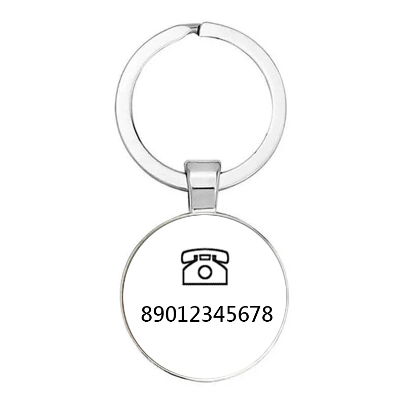 Exquisite Anti-Lost Keychain Small Chic Personalized Custom Phone ...