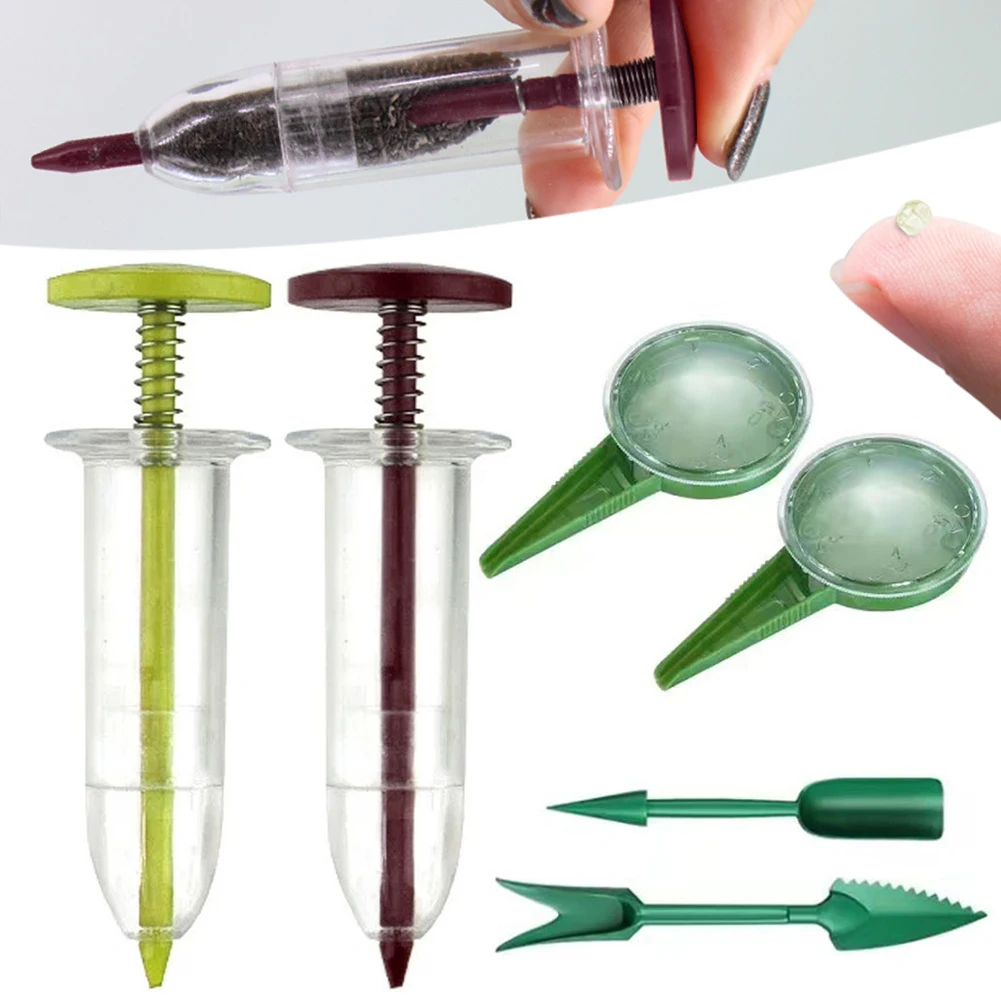 Handheld-Seed-Planter-Manual-Sower-Seed-Spreader-5-Different-Settings ...