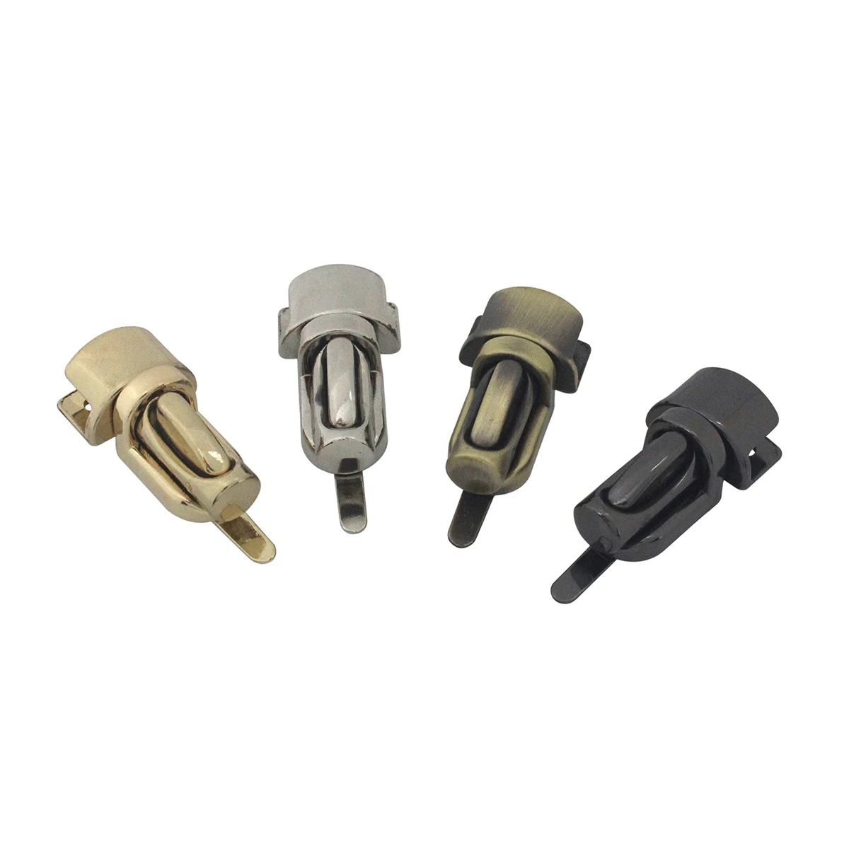 1pcs Metal Strip Push Lock Bag Briefcase Spring Lock Snap Decorative ...