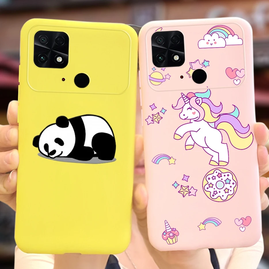 For-Xiaomi-Poco-C40-Case-Cute-Panda-Cartoon-Cover-Soft-Slim-Phone-Case ...